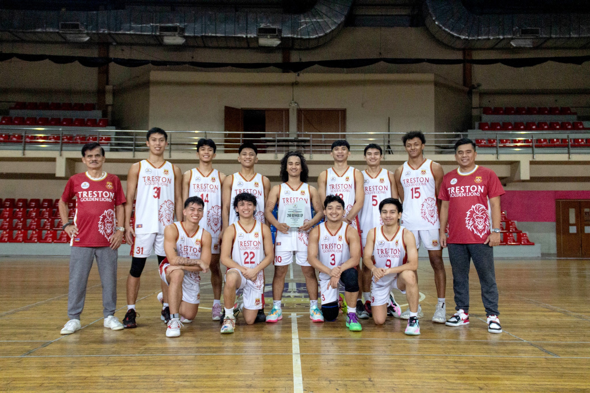 Treston Men's Basketball Teams placed 2nd runner-up in ISAA season 14 ...