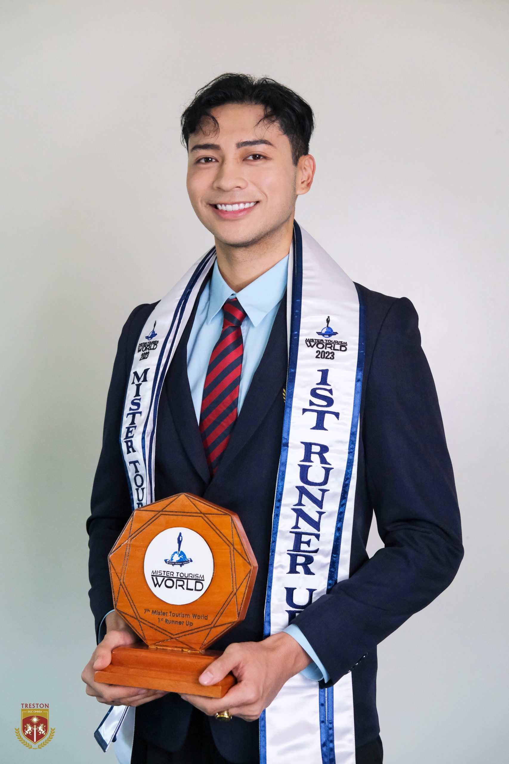 Treston student, Jether Palomo places 1st Runner-up in Mister Tourism World 2023 - Treston ...