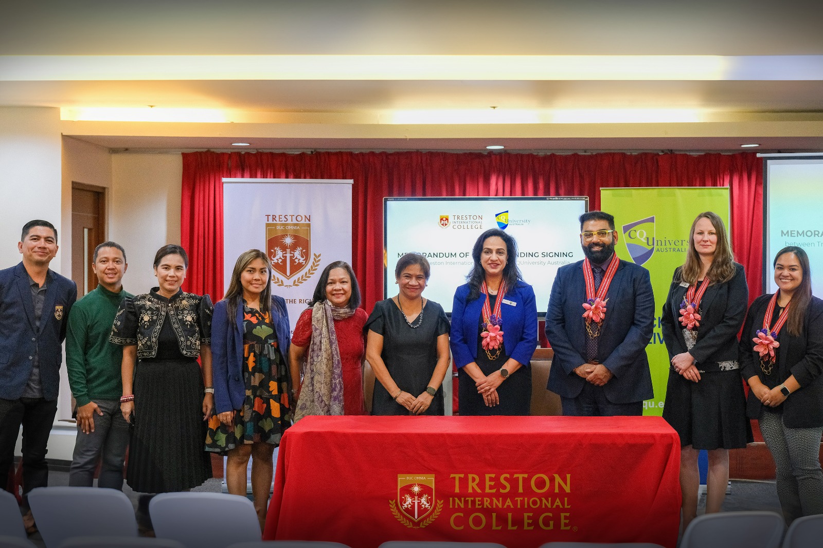 Treston International College, CQUniversity Australia sign MOU ...